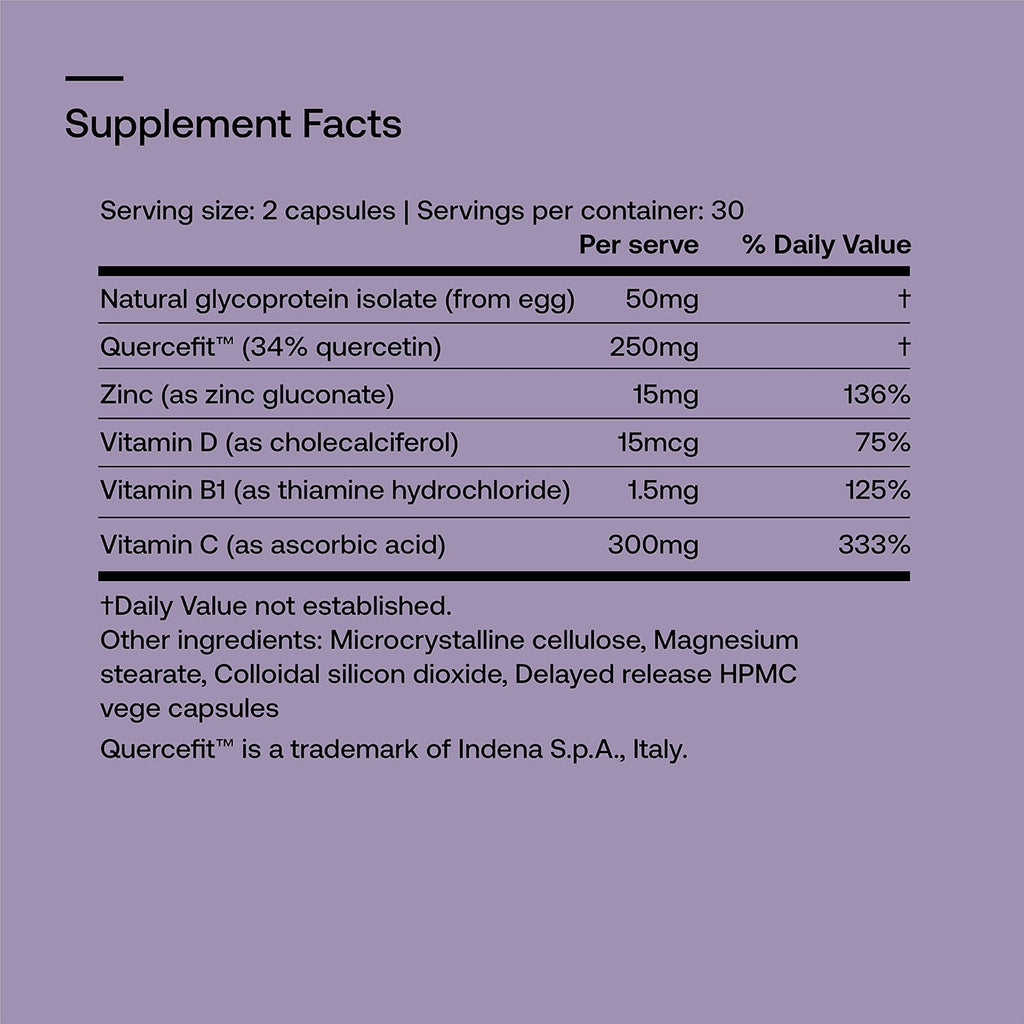 SRW Imm¹ Defence for active lifestyles