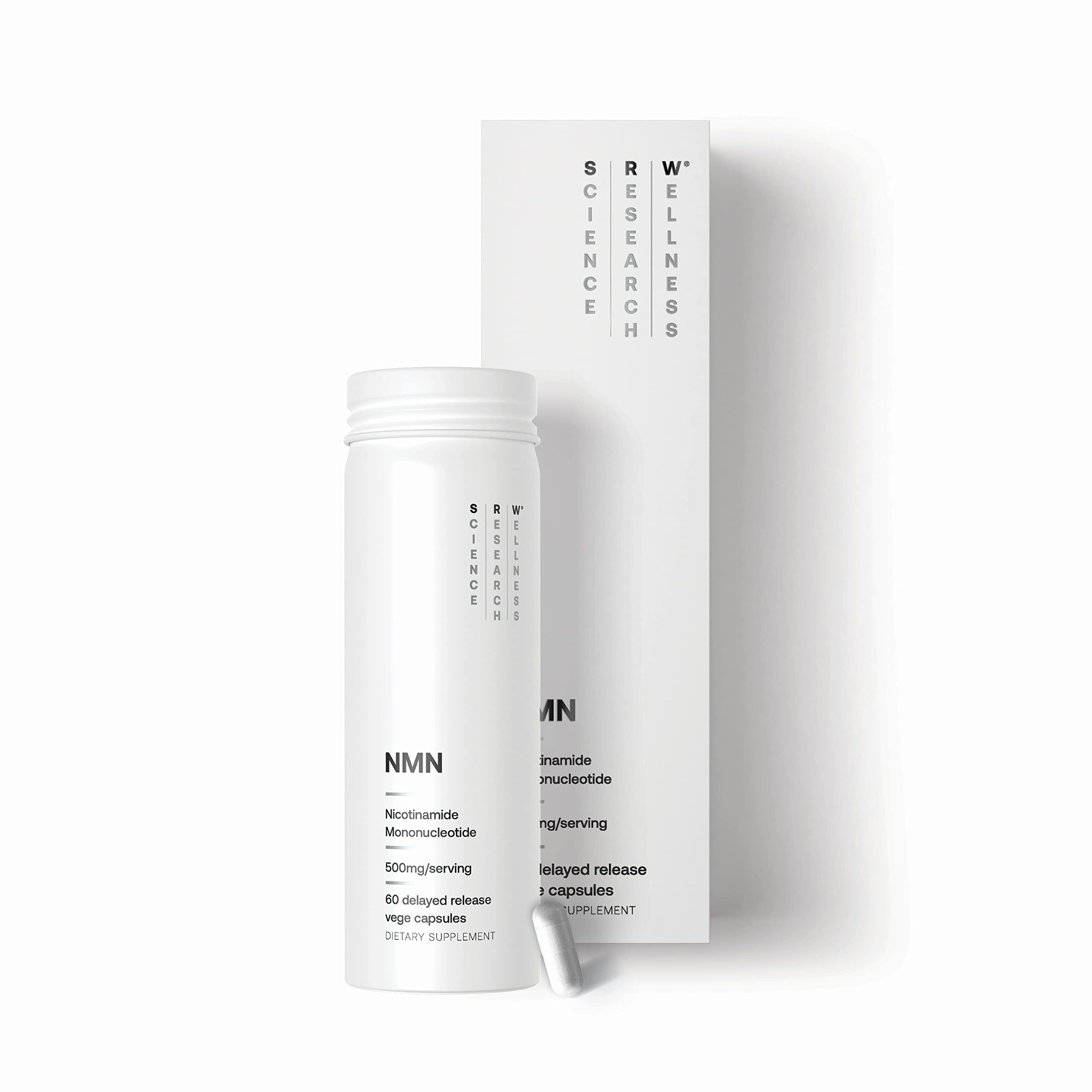 SRW Laboratories NMN 500mg capsules
