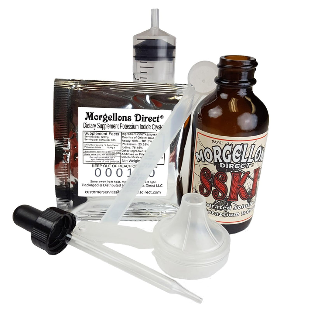 SSKI potassium iodide mixing kit
