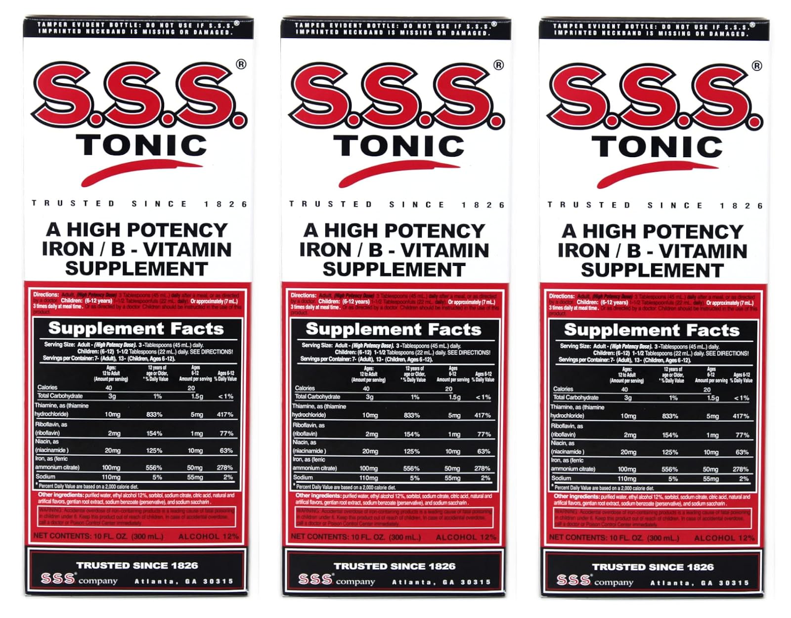 SSS multivitamins for daily health