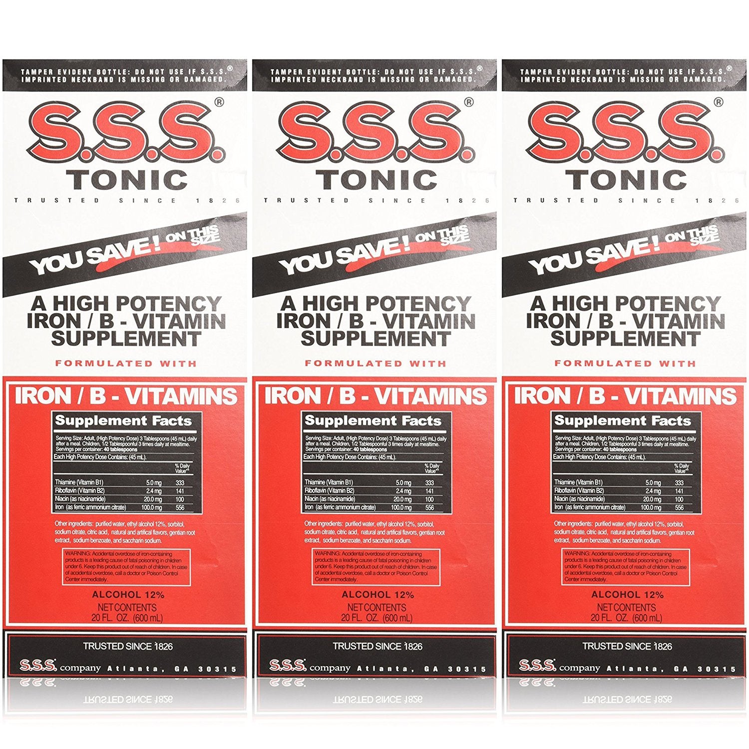 SSS tonic liquid for wellness