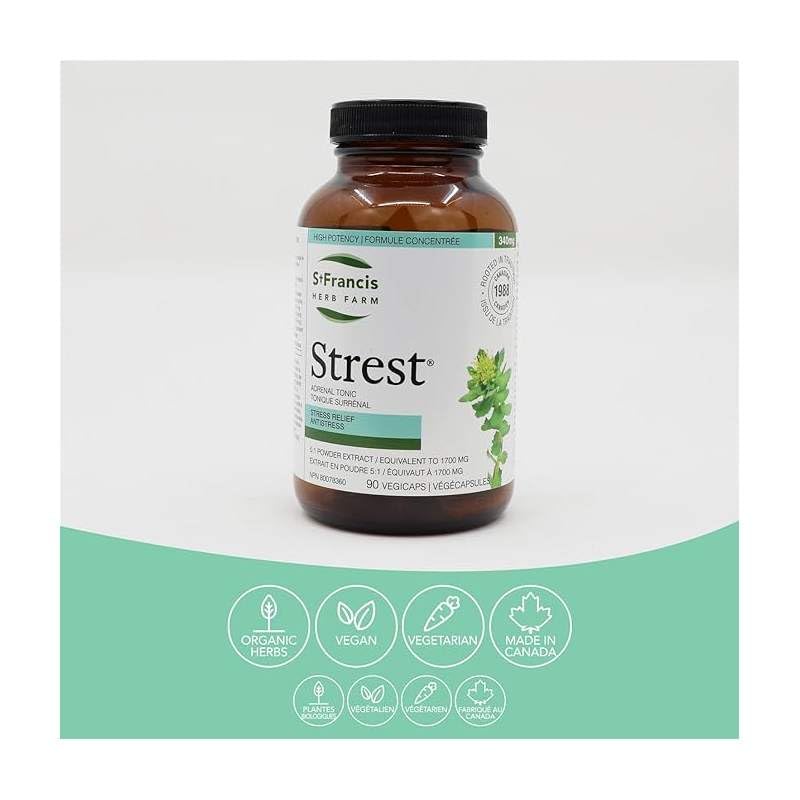 St. Francis Herb Farm herbal stress support