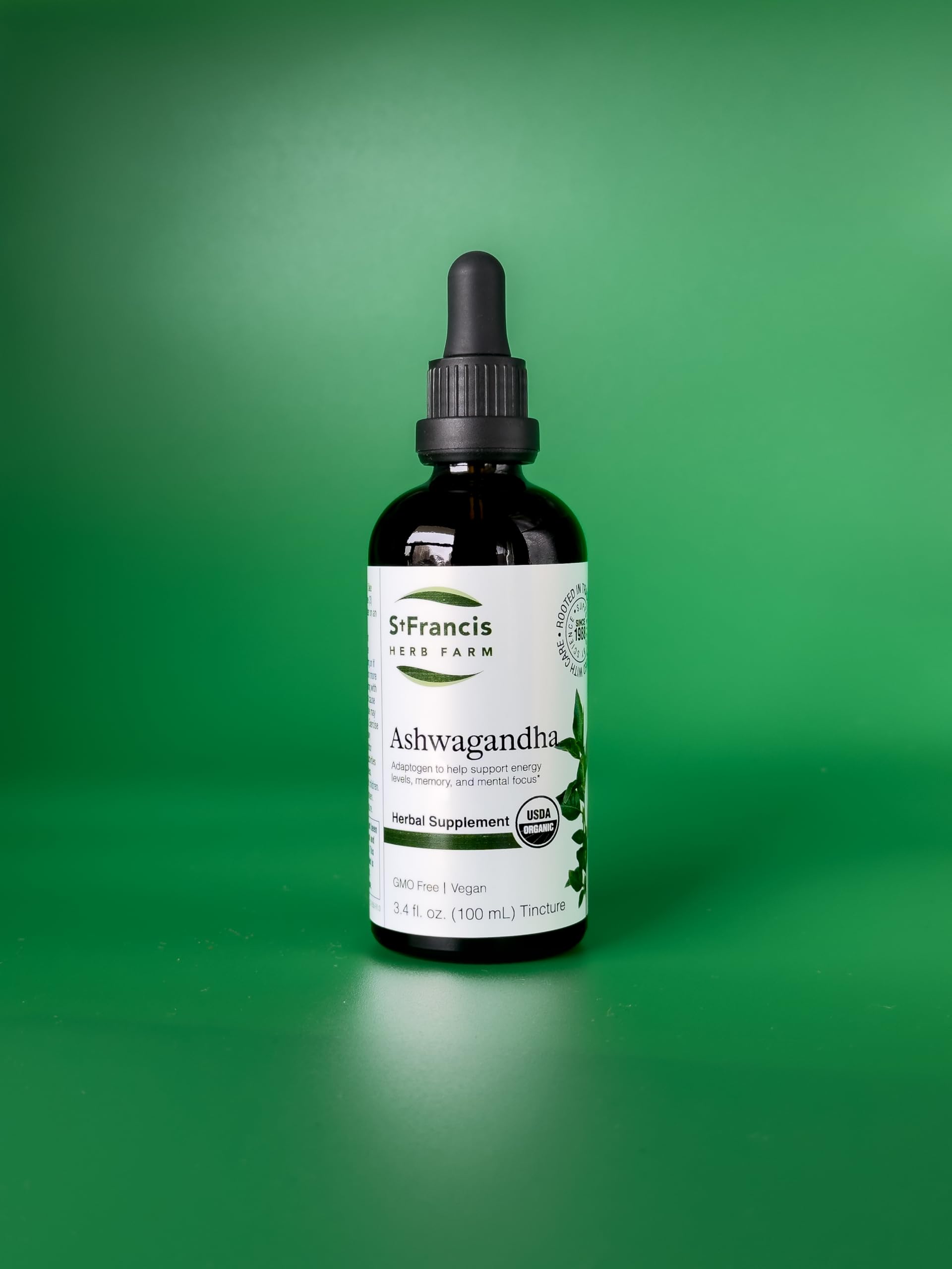 St. Francis organic ashwagandha supplement