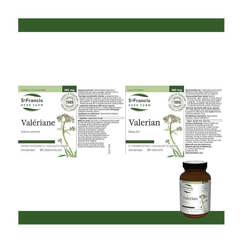 St. Francis valerian sleep support