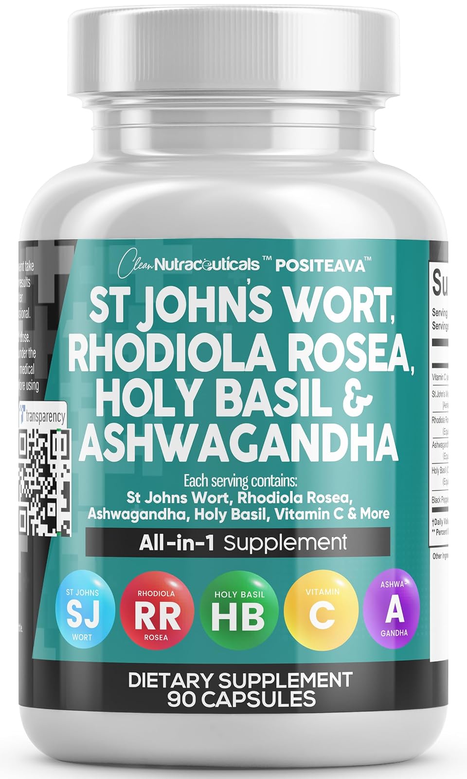 St John's Wort and Rhodiola capsules