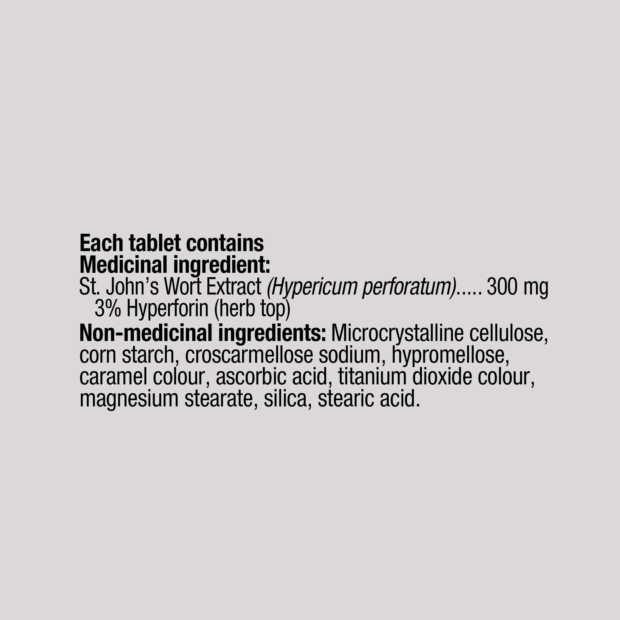 st. john's wort capsules for daily vitality