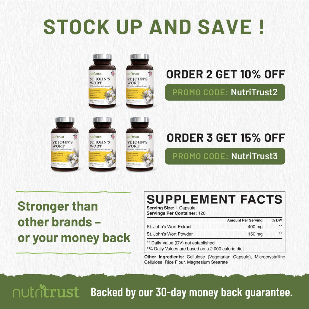 st. john's wort capsules for emotional balance