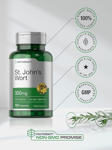 st. john's wort capsules for holistic health