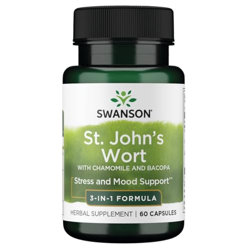 st. john's wort capsules for stress relief