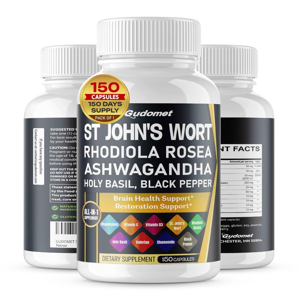 st. john's wort capsules for wellness