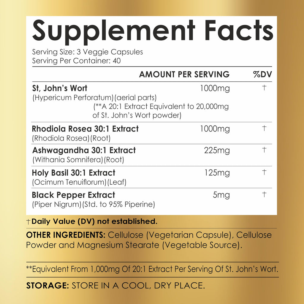 st. john's wort for emotional balance