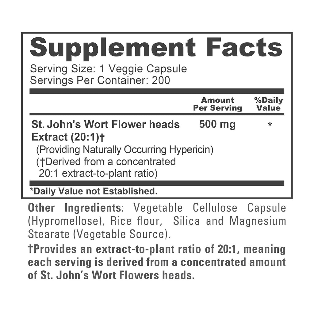 St. John's Wort for emotional wellness