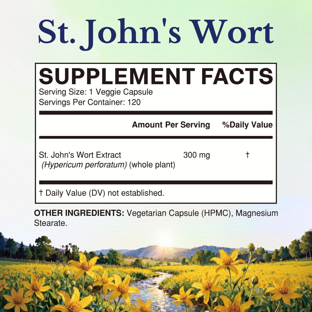 St. John's Wort for emotional wellness
