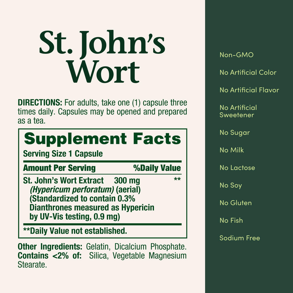 st. john's wort for mental clarity