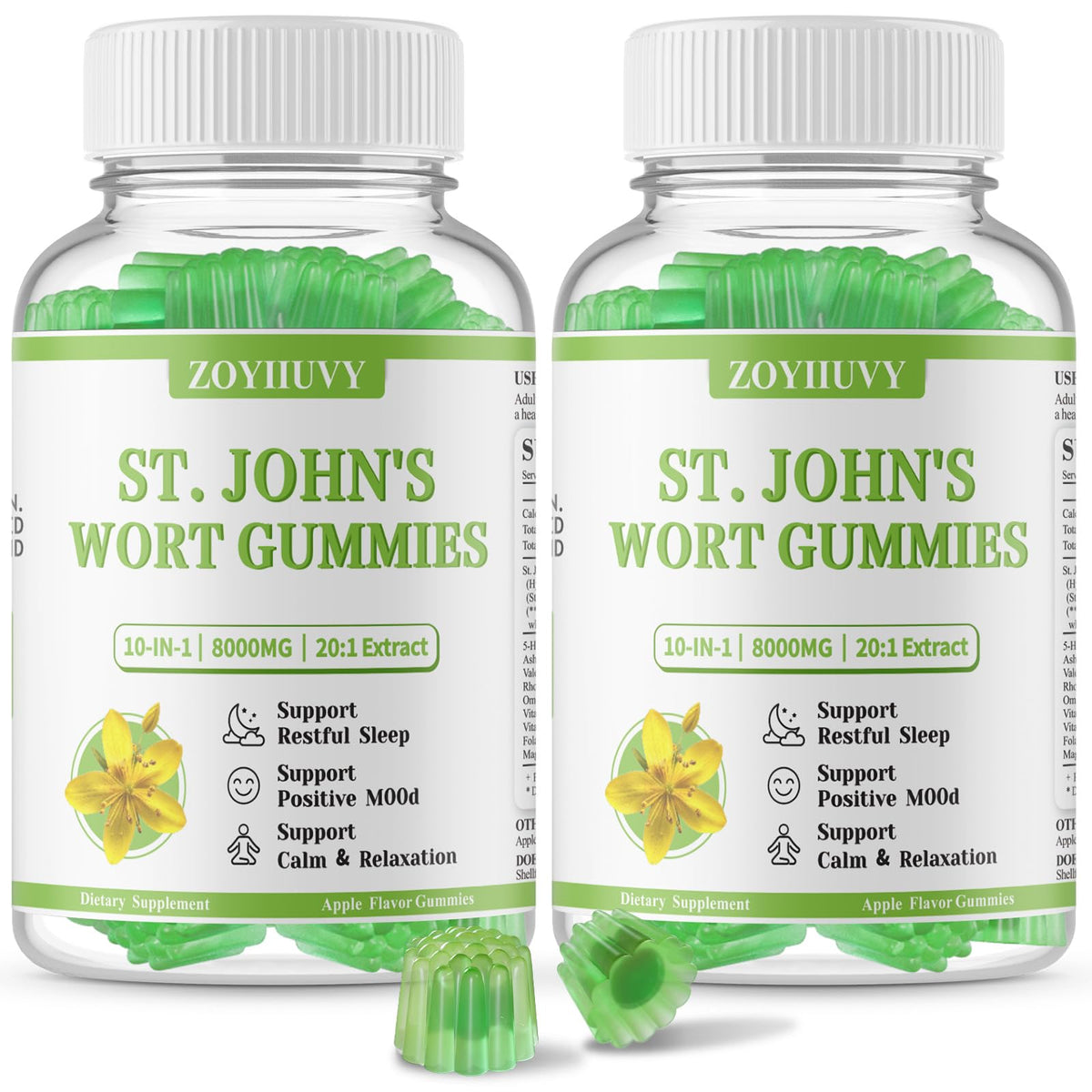 St. John's Wort gummies for mood support