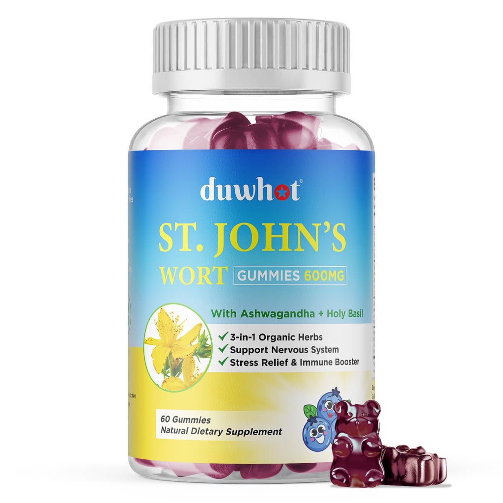 st. john's wort gummies for stress relief