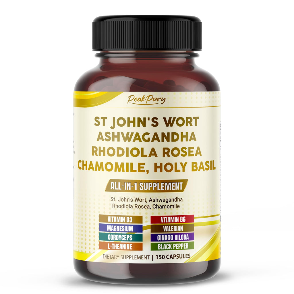 st. john's wort herbal stress relief