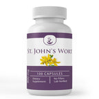 St. John's Wort herbal supplement capsules