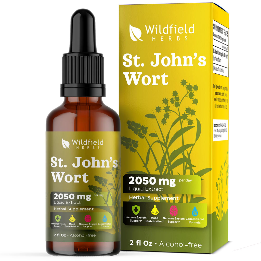 st. john's wort herbal tincture drops