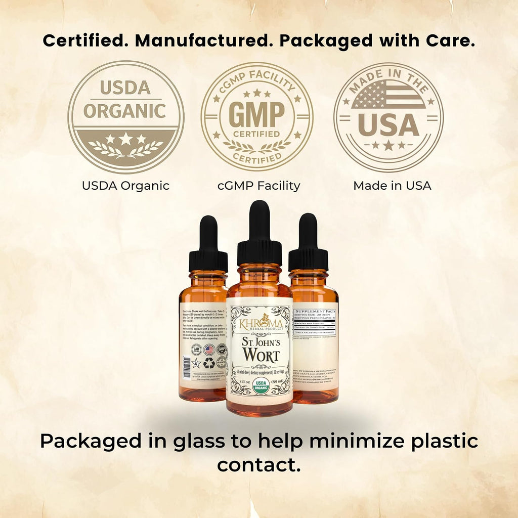 St John's Wort liquid for easy dosing