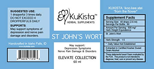 st. john's wort liquid for emotional balance