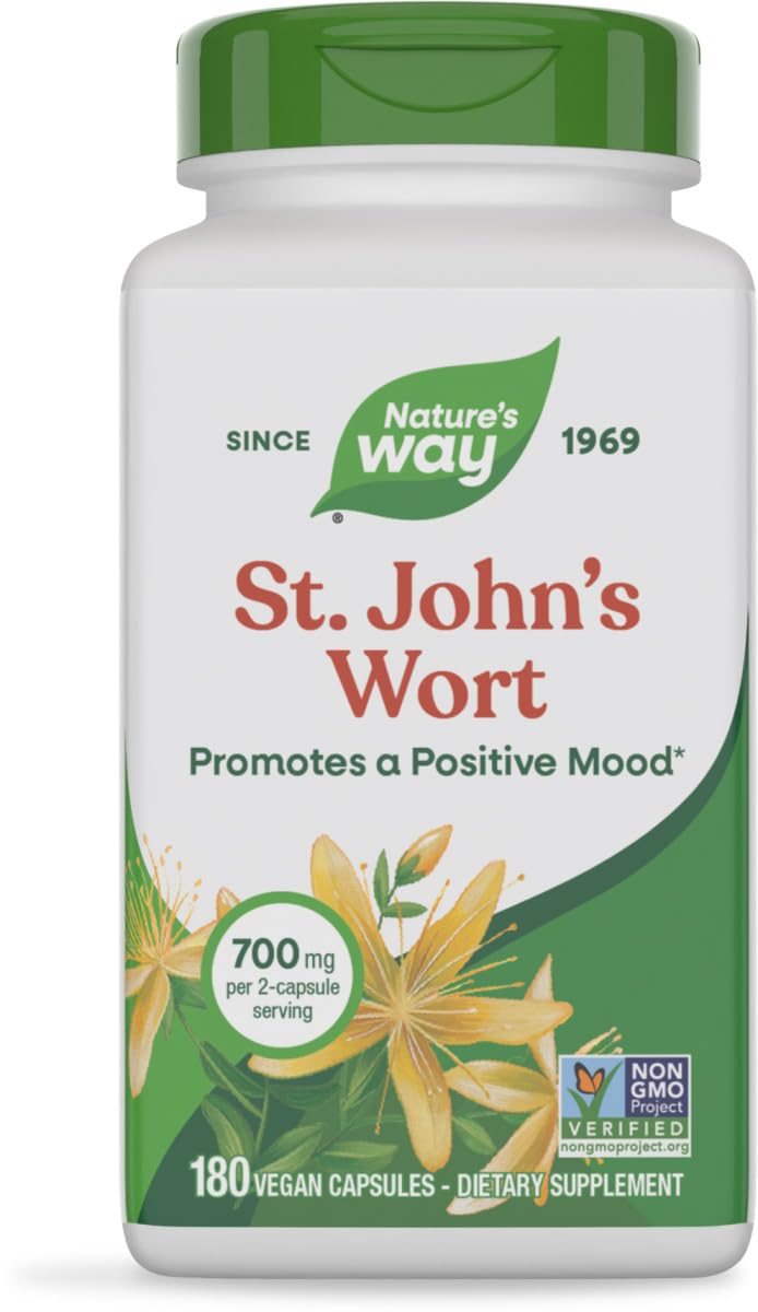 st. john's wort natural mood support