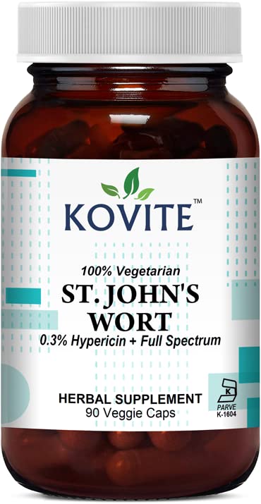 st. john's wort natural wellness supplement