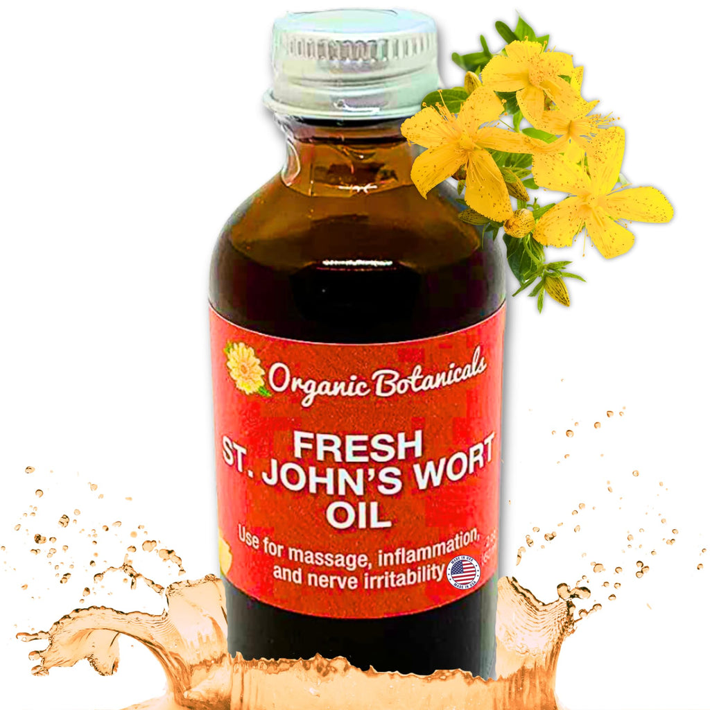 st. john's wort oil for nerve relief