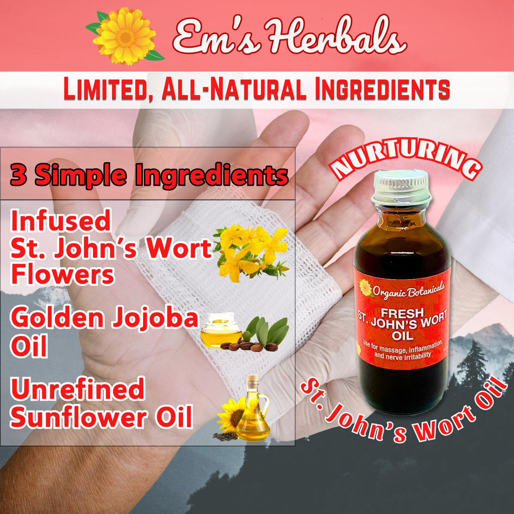 st. john's wort oil for overall wellness