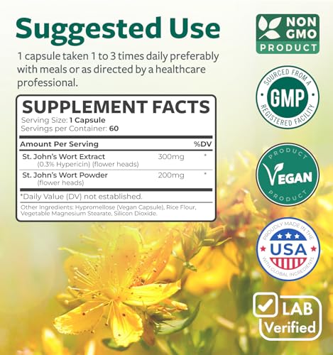 st. john's wort oil for stress relief