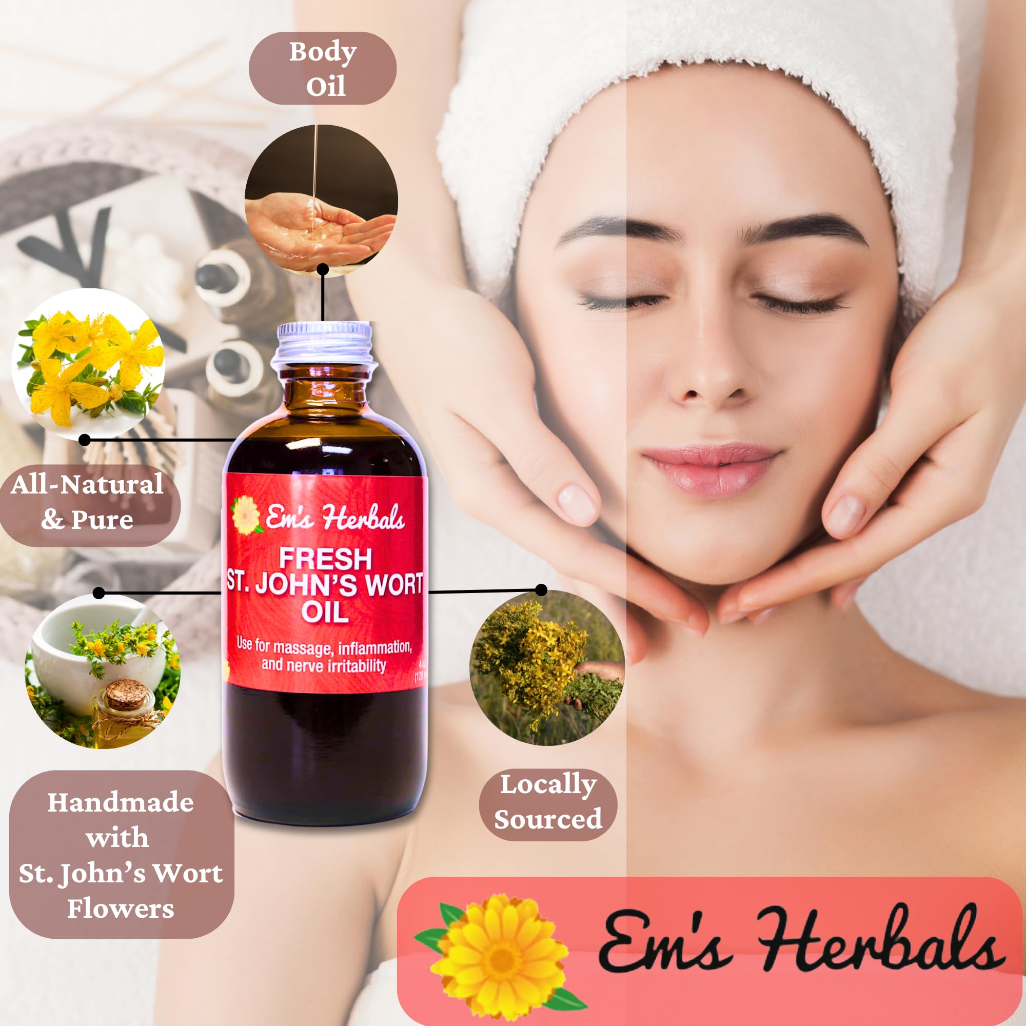 st. john's wort oil for wound care