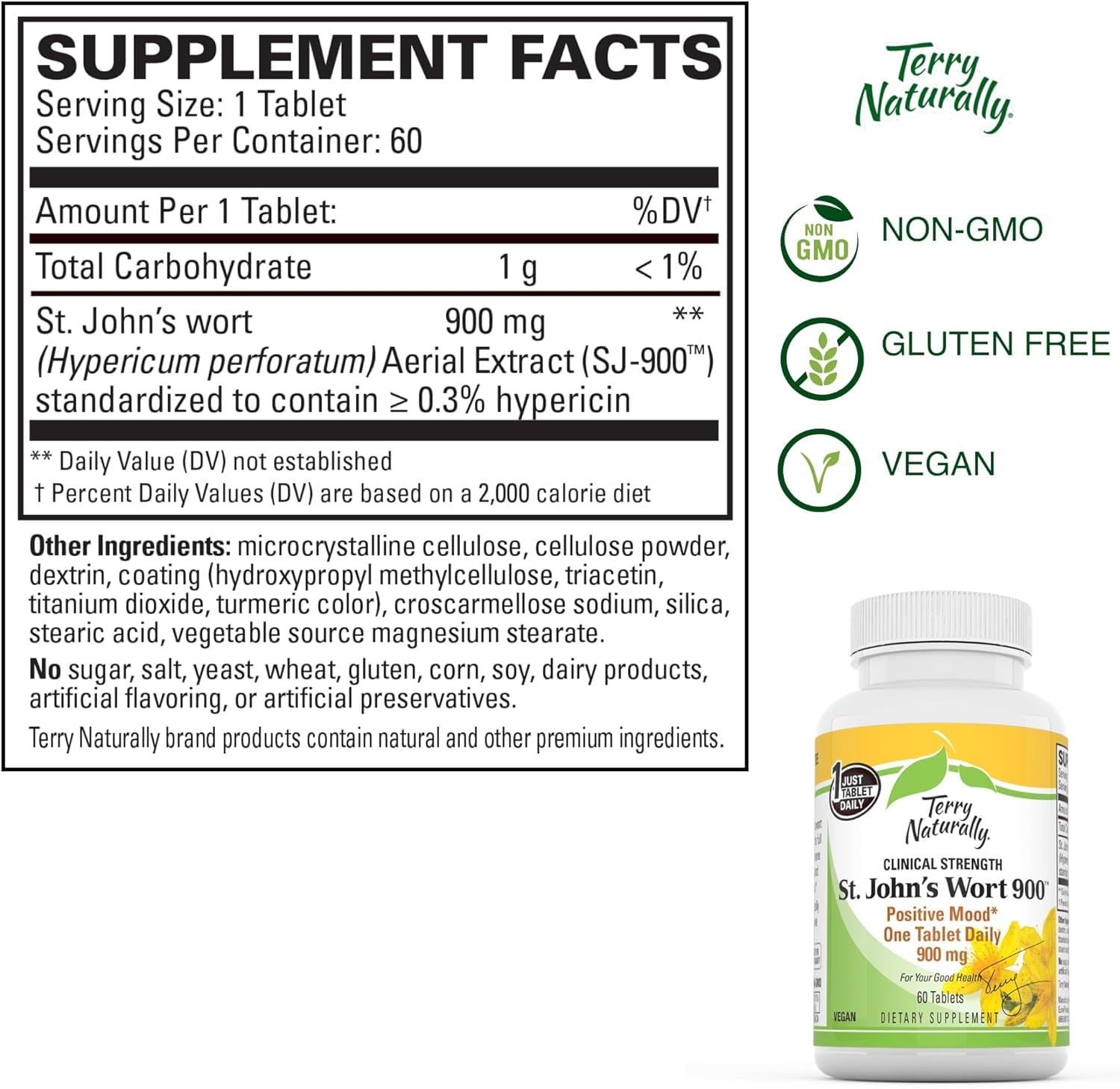 st. john's wort tablets for well-being
