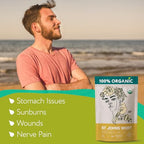 St John's Wort tea for stress relief