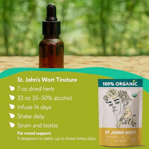 St John's Wort tea for wellness