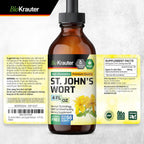 St John's Wort tincture for anxiety relief