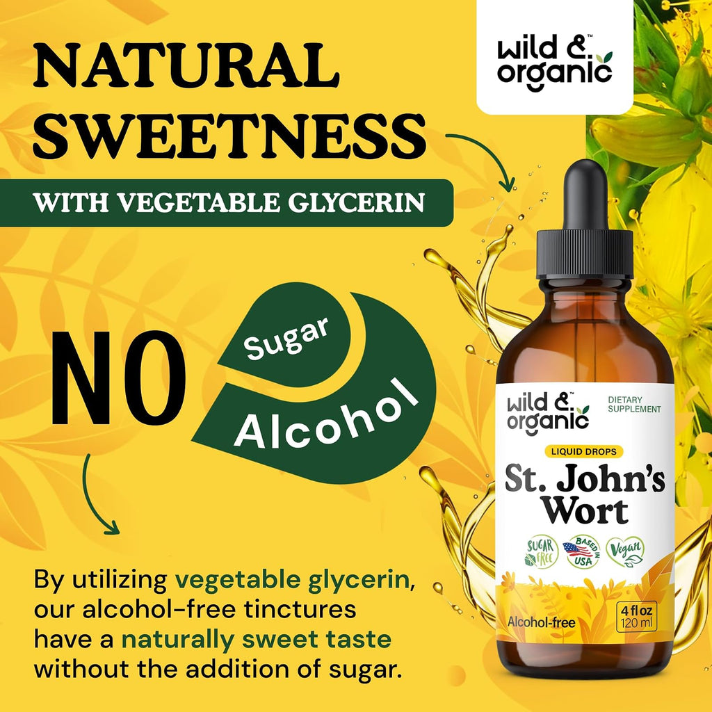 St. John's Wort tincture for overall wellness