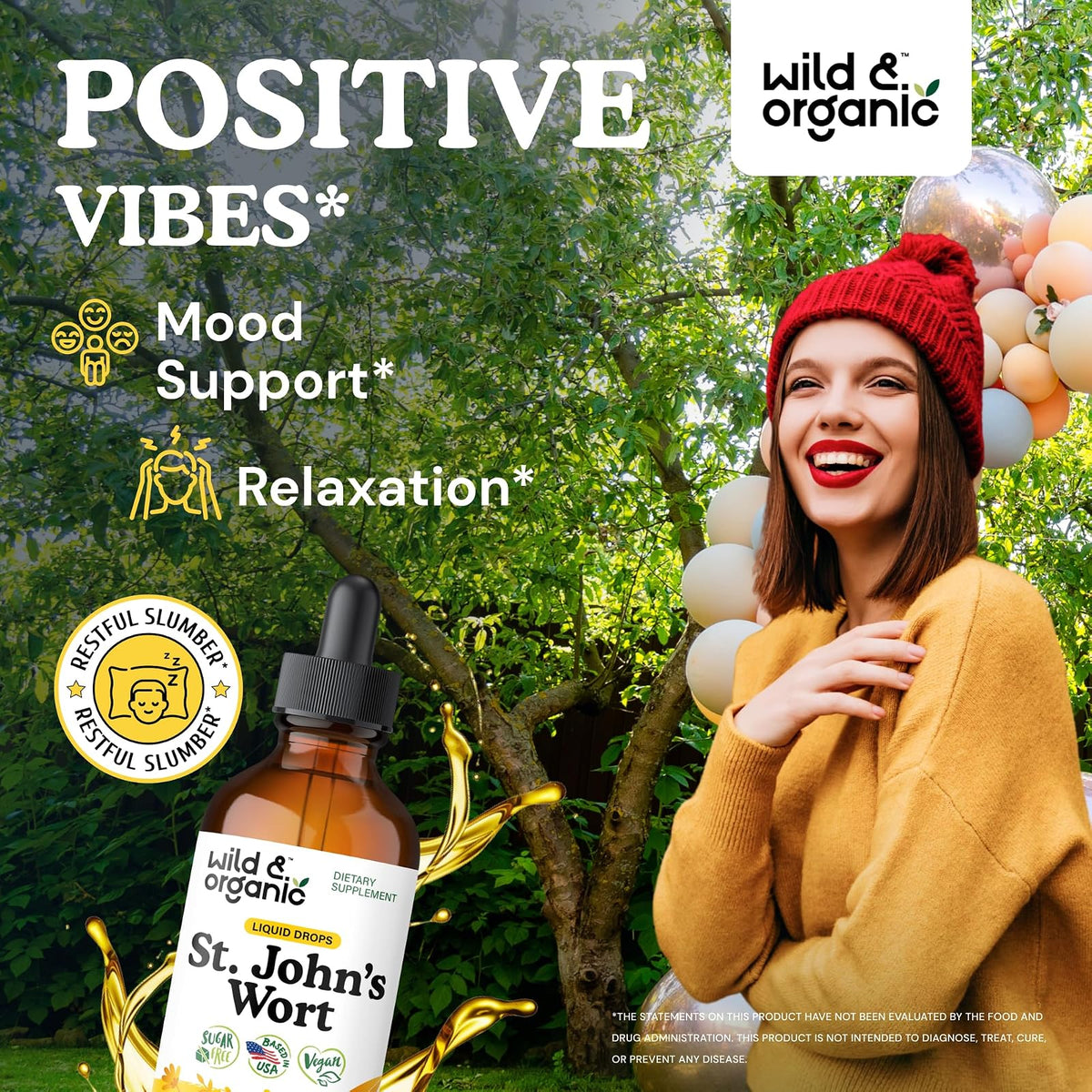 St John's Wort tincture for stress relief