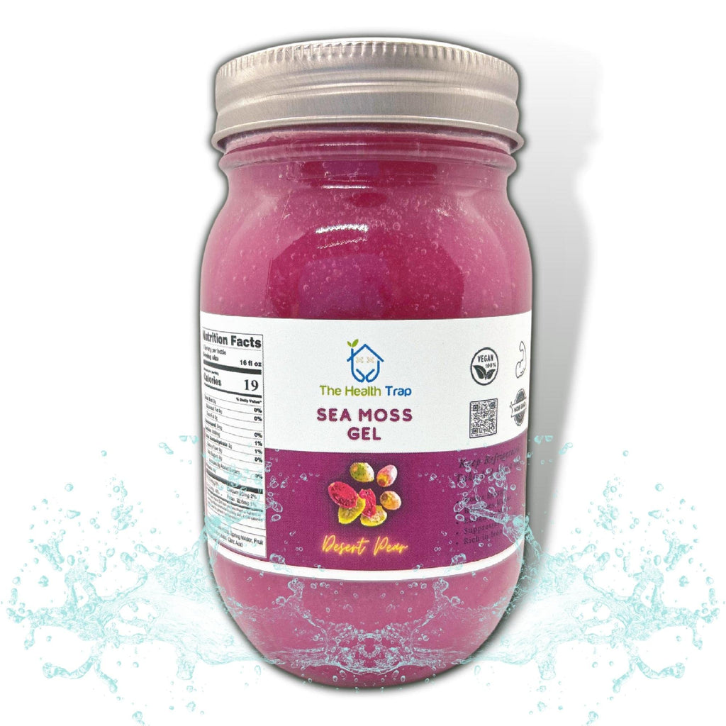 St Lucia Gold sea moss gel