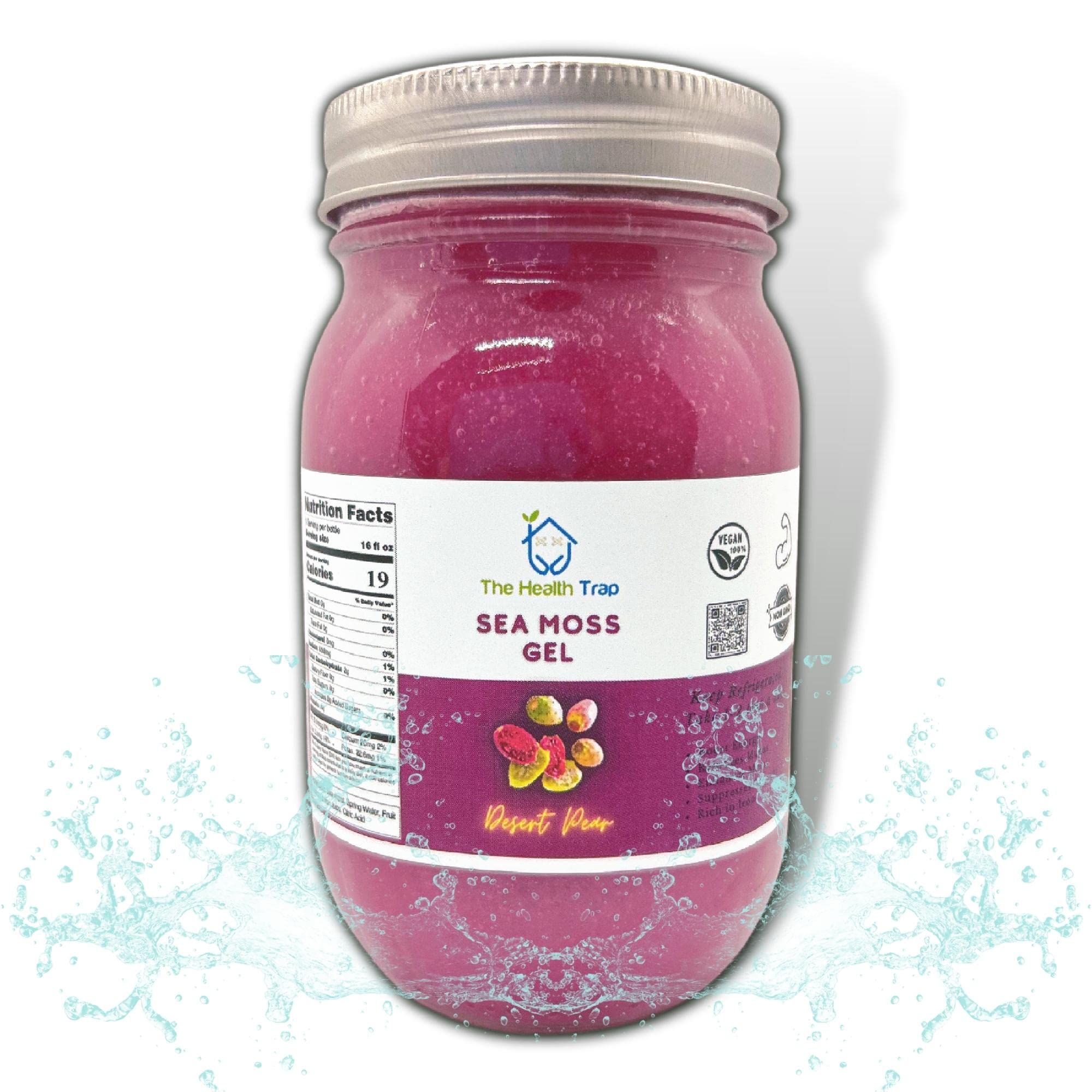 St Lucia Gold sea moss gel