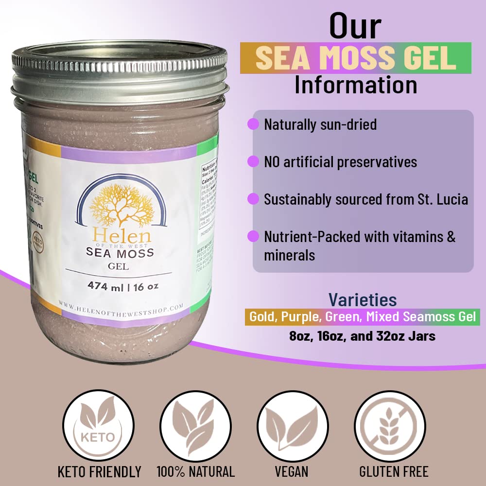 St. Lucia sea moss gel