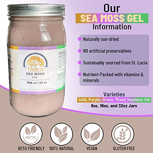 St. Lucia sea moss nutrient-rich gel