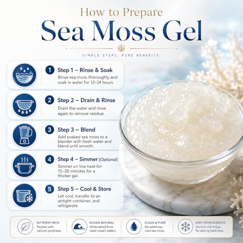St. Lucia sea moss uses