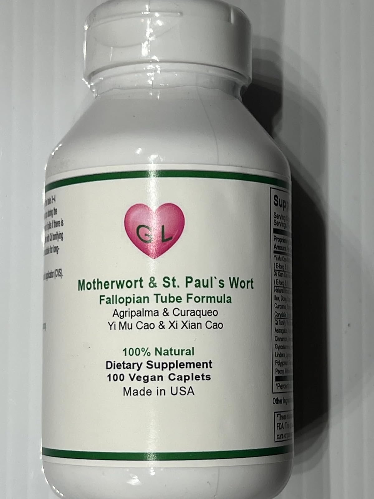 St. Paul's Wort fallopian tube support