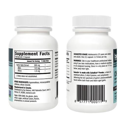 Stabilized allicin for enhanced wellness