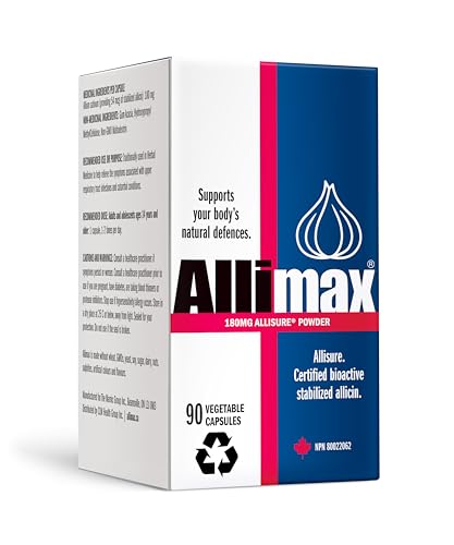 Stabilized allicin garlic capsules