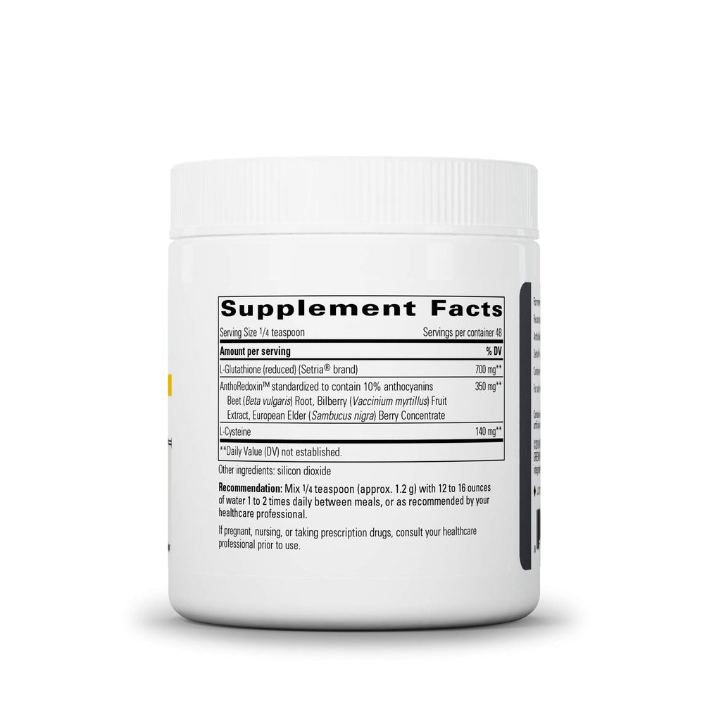 stabilized reduced glutathione health support