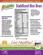 Stabilized rice bran for energy