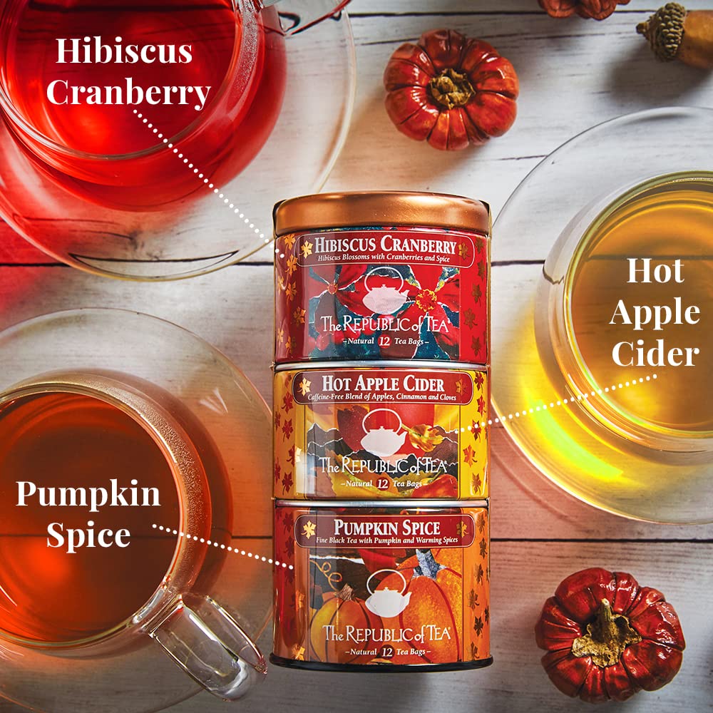 stackable tea sampler set