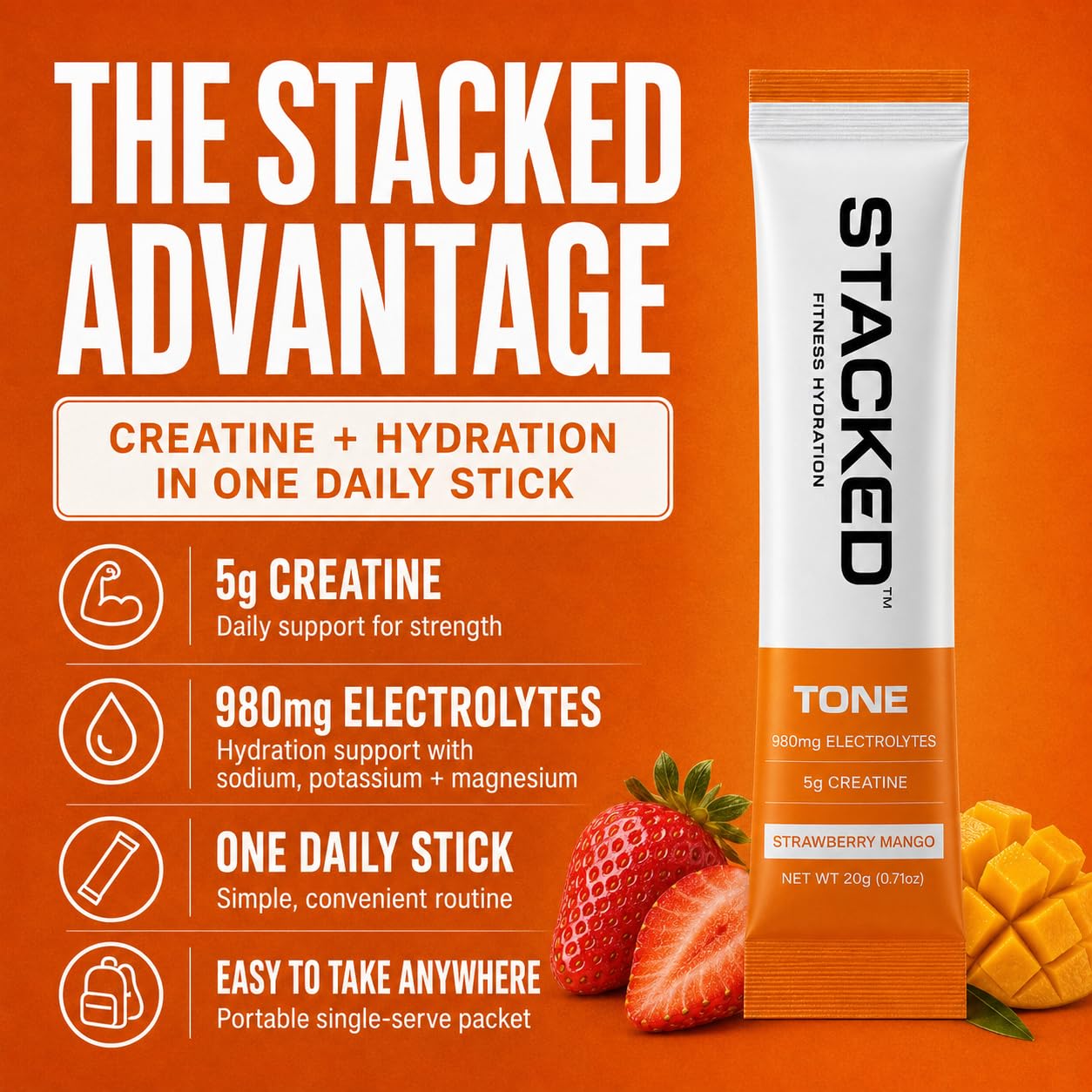 STACKED FITNESS hydration for workouts