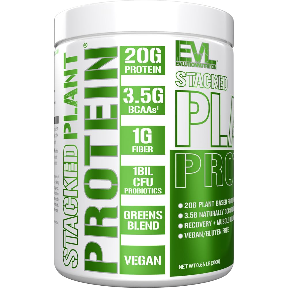 stacked plant protein for recovery